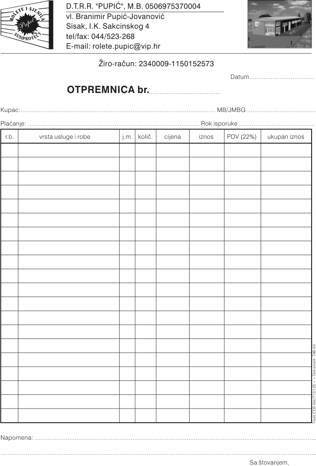 teretni list, prijevoznica, teretni listovi, blok radnih sati, raspored ...